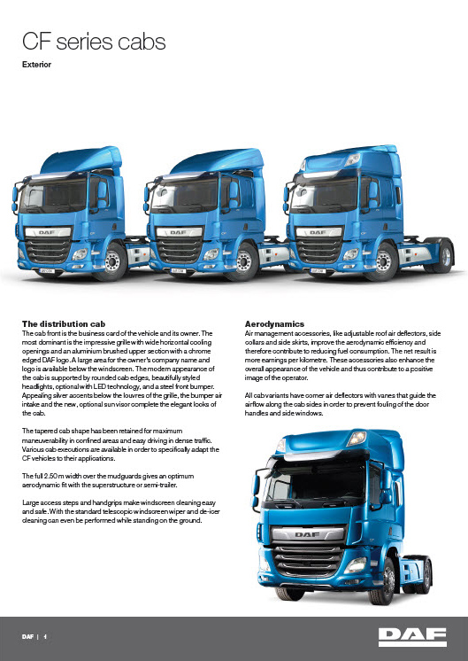 DAF CF - DAF Countries