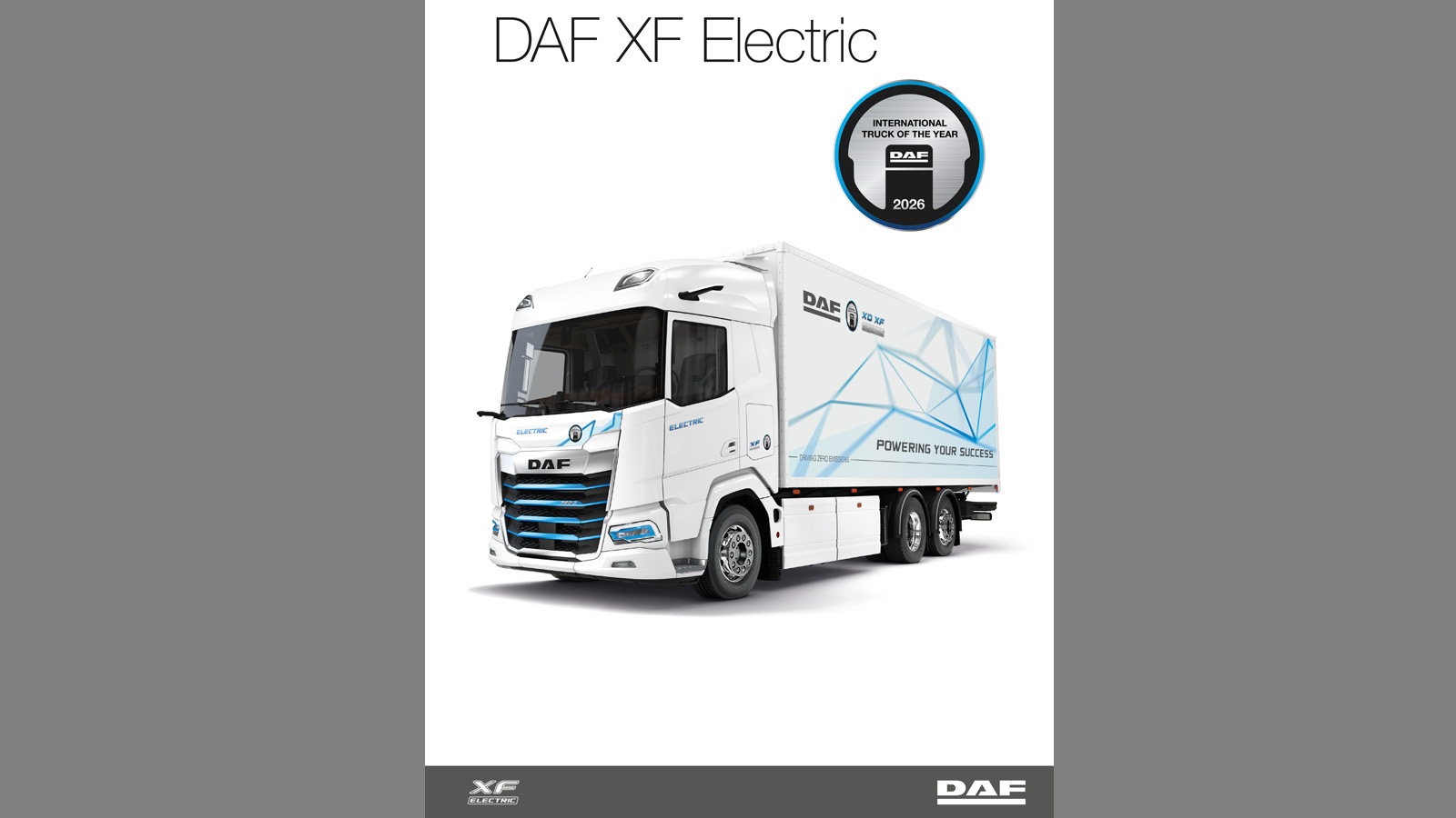 DAF XF, XG, XG⁺ Electric - DAF Trucks N.V.